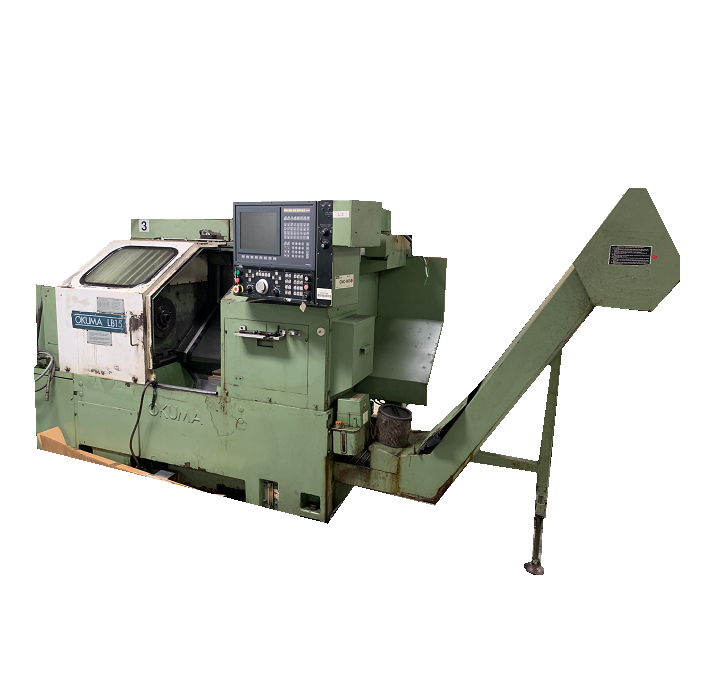 Used OKUMA LB15 CNC Lathe 3404