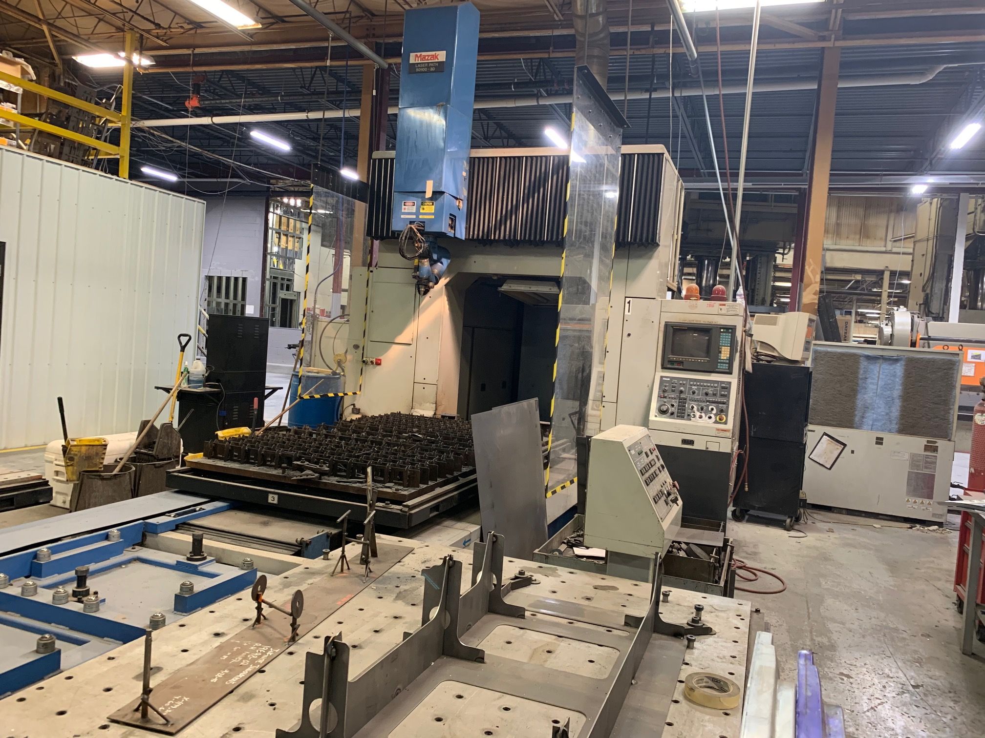 Used MAZAK LASER PATH 50100 3D Laser 3424