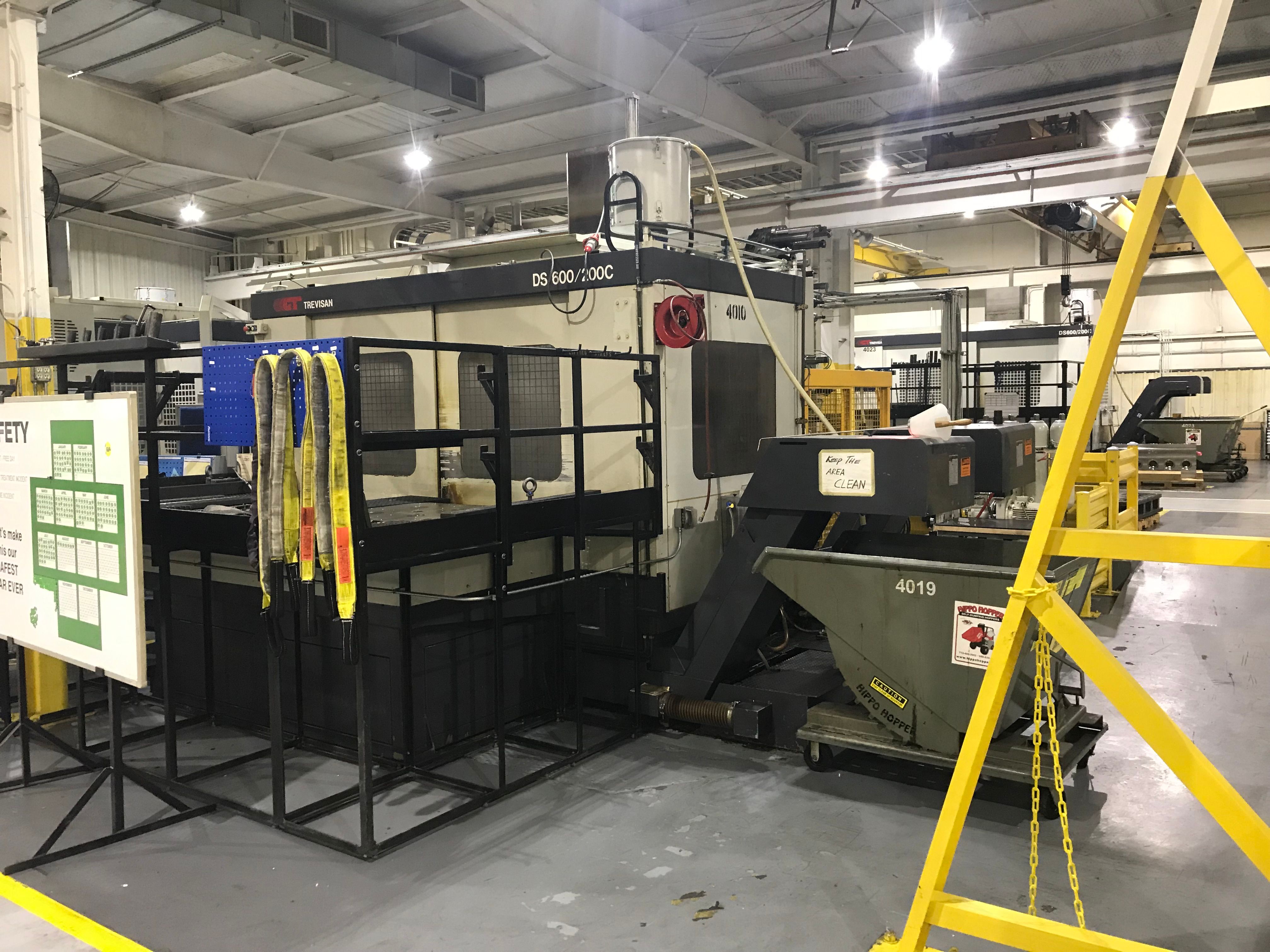 Used TREVISAN USA, LLC DS600/200C Horizontal Machining Center 3399