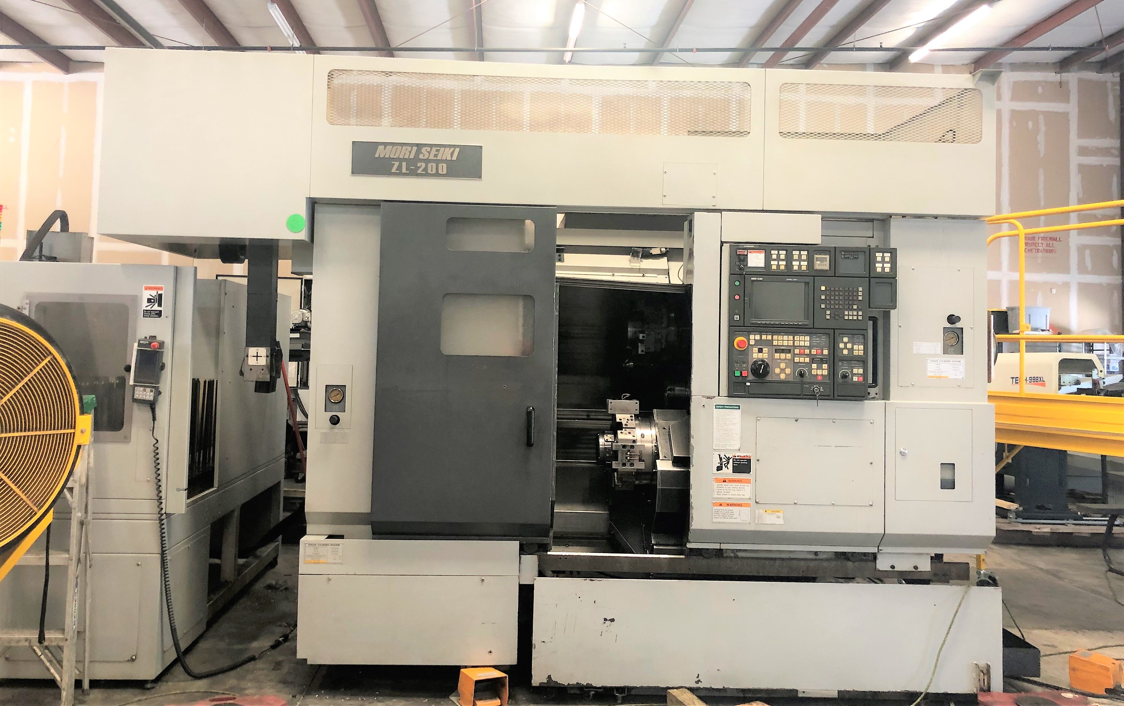 Used MORI SEIKI ZL200SMC CNC Lathe 342