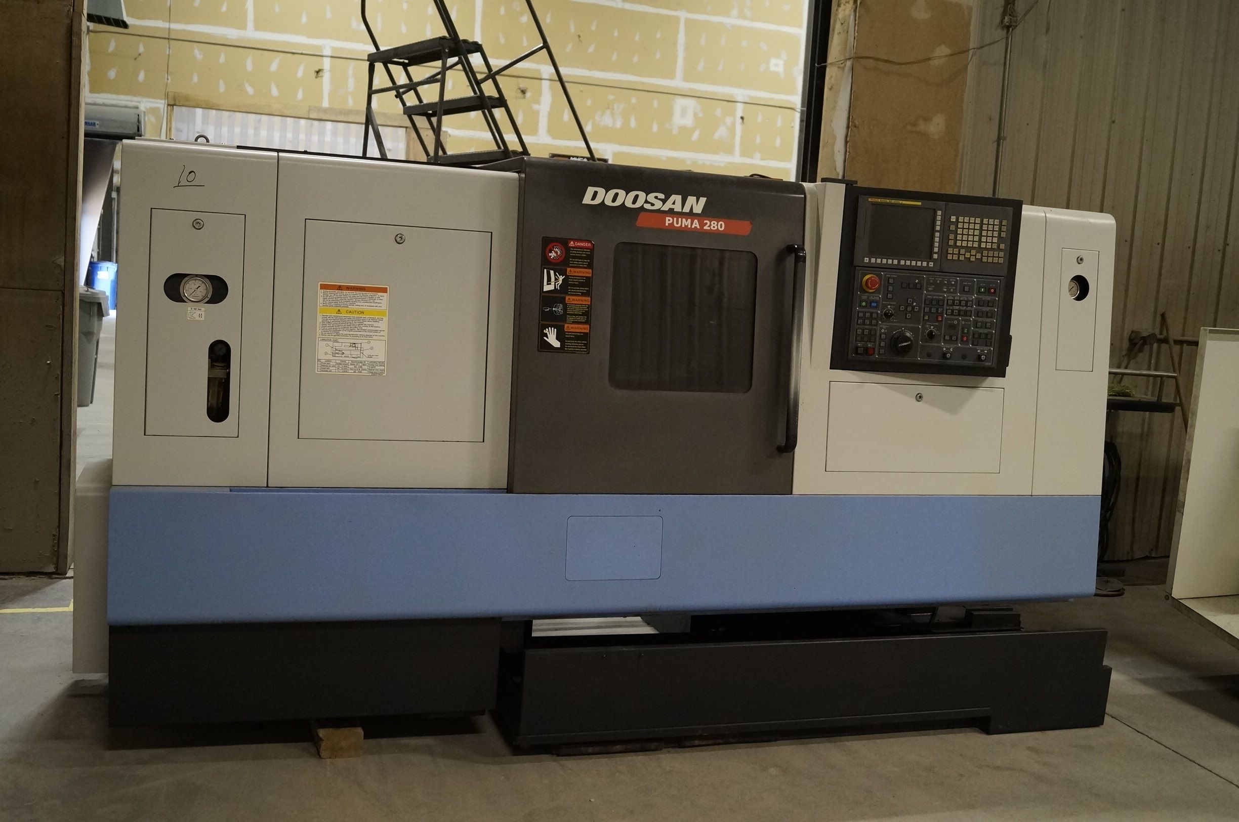 Used DOOSAN PUMA 280 CNC Lathe 3397