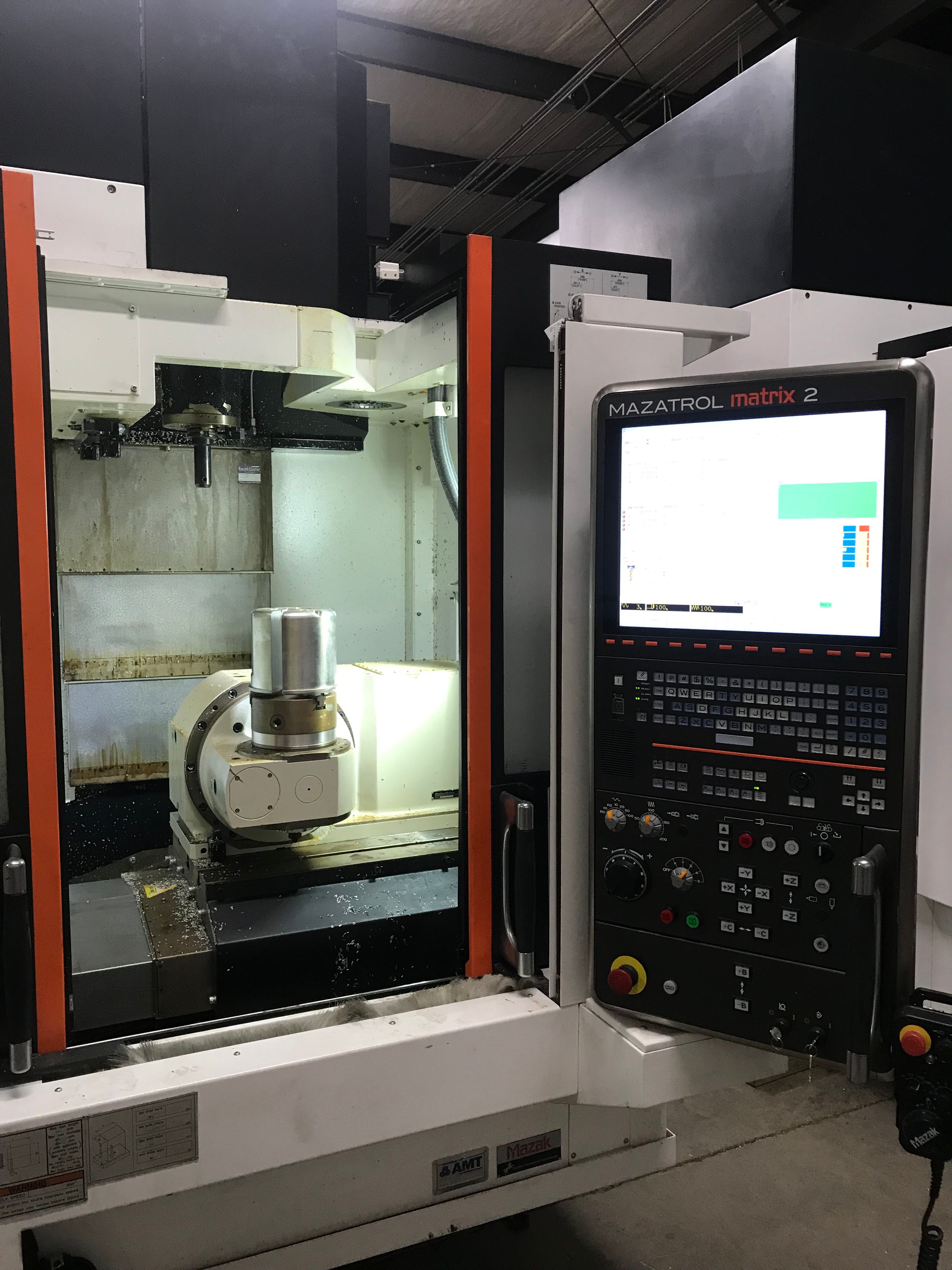 Used MAZAK VCN COMPACT 5X Vertical Machining Center