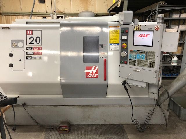 Used HAAS SL20 CNC Lathe 3731
