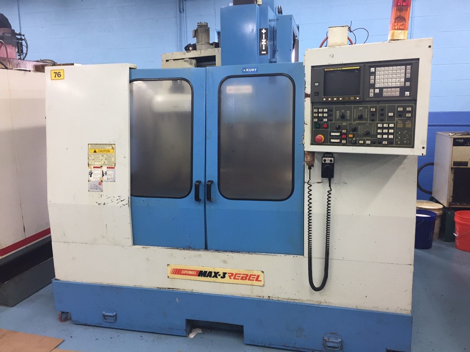 Used SUPERMAX MAX3REBEL Vertical Machining Center 352