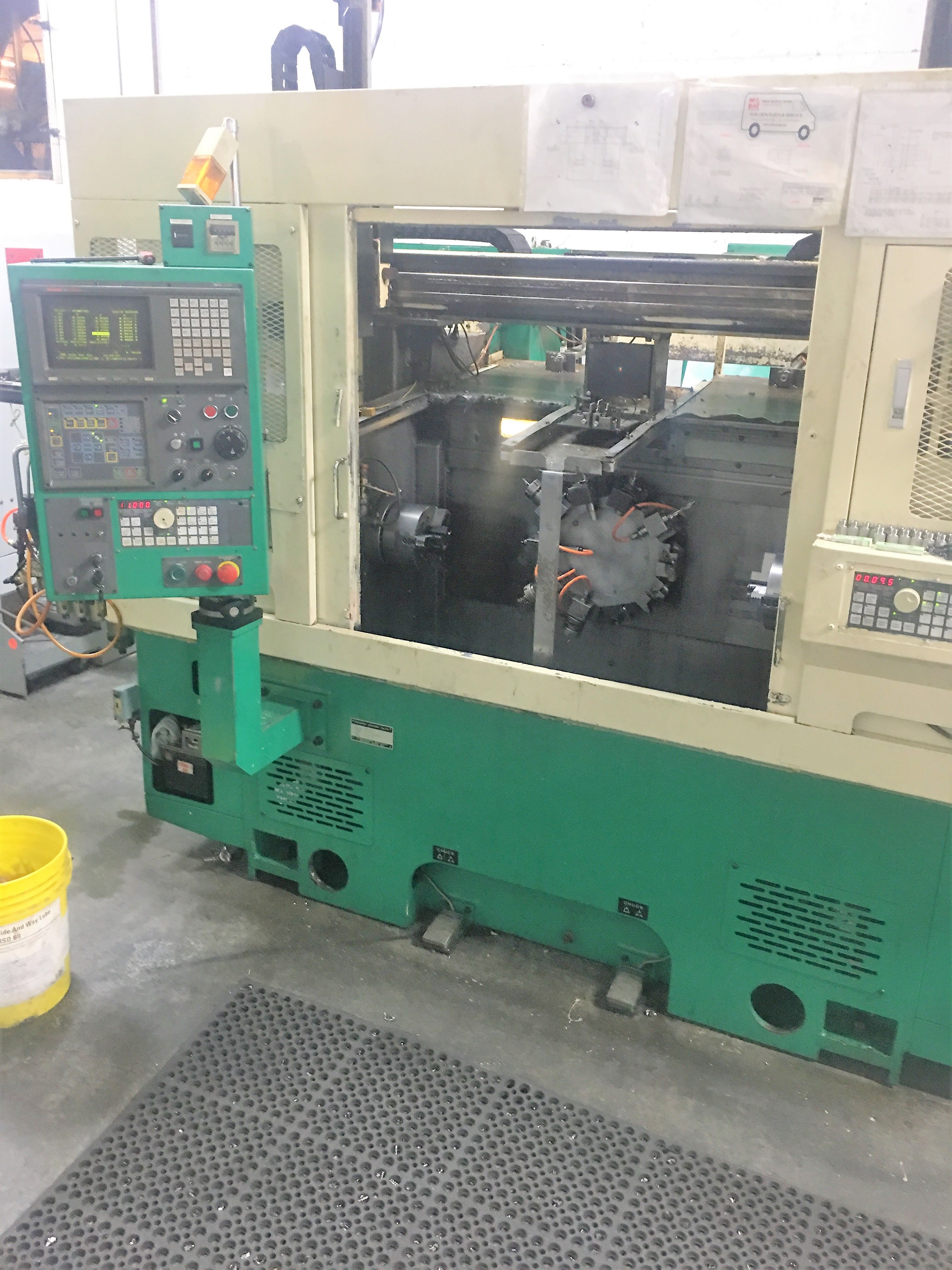 Used TAKAMAZ XD10 CNC Lathe 412