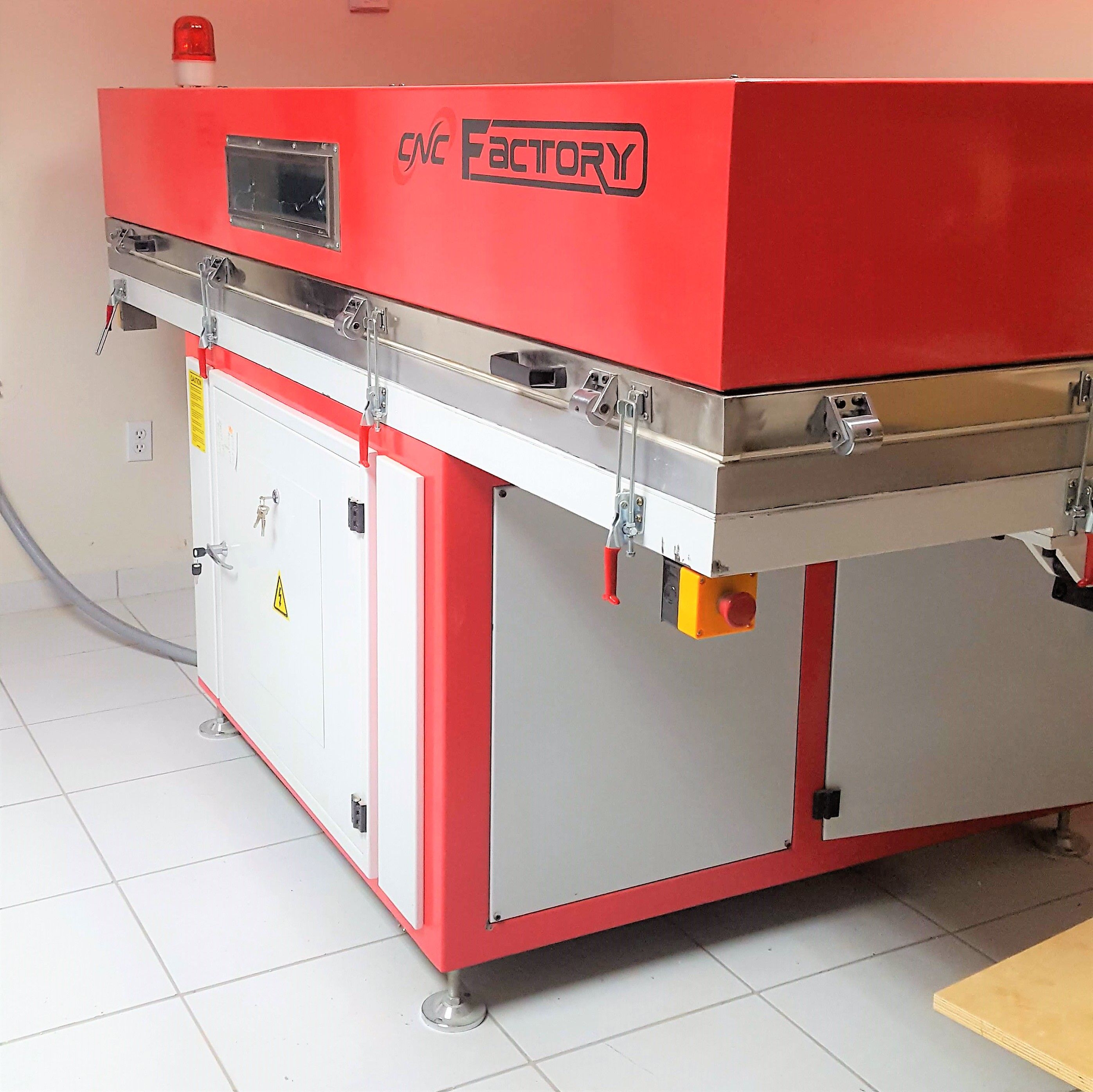 Used CNC FACTORY CYCLONE 4896 Stamping Press 411