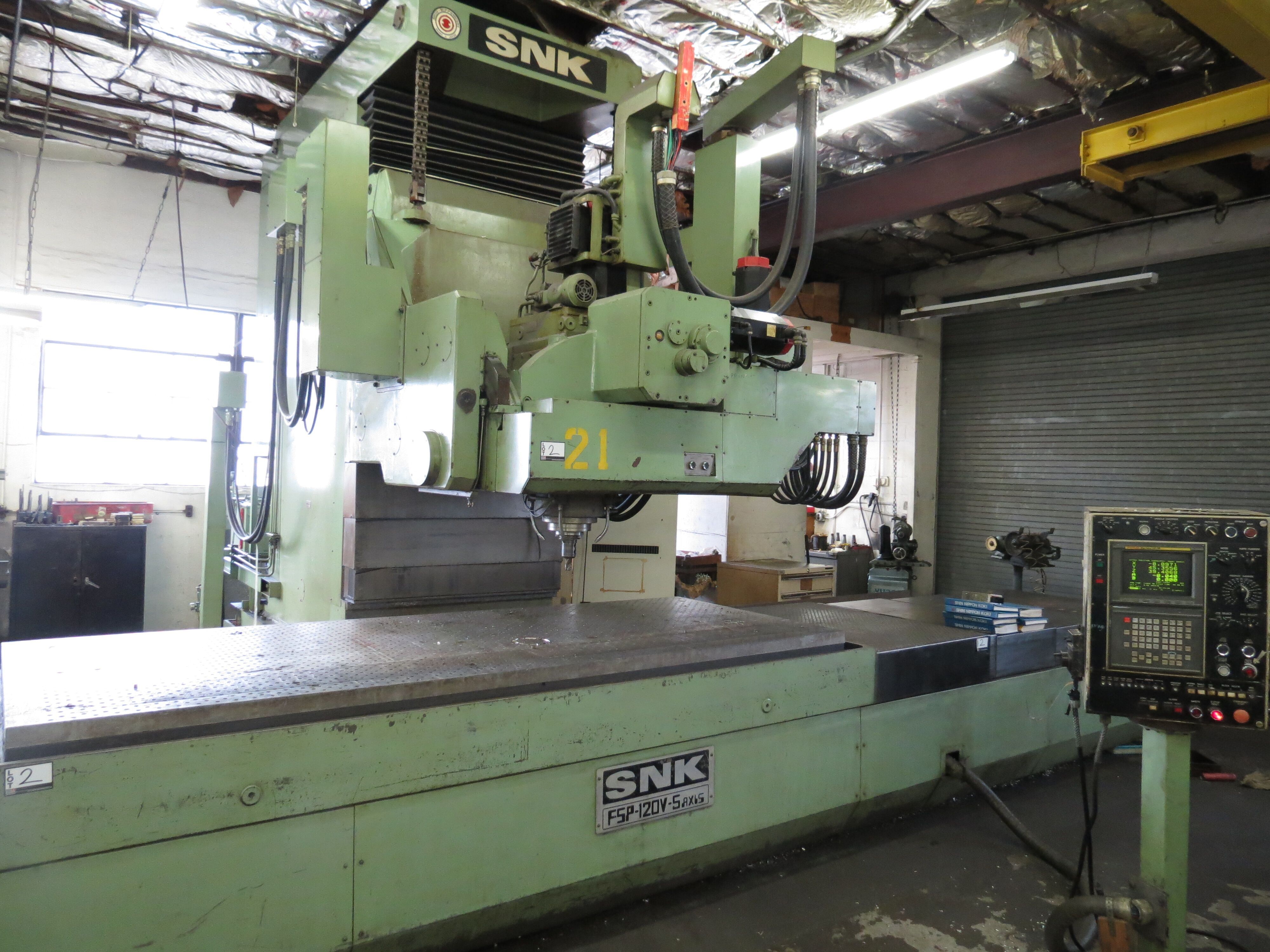 Used SNK FSP120V Vertical Machining Center 180