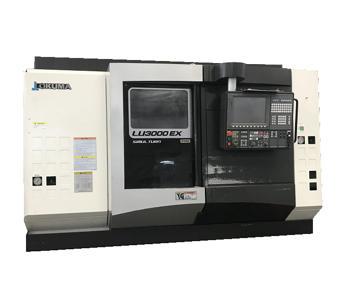 Used OKUMA LU3000 EX-600 CNC Lathe