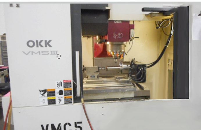 Used OKK VM5III Vertical Machining Center 197