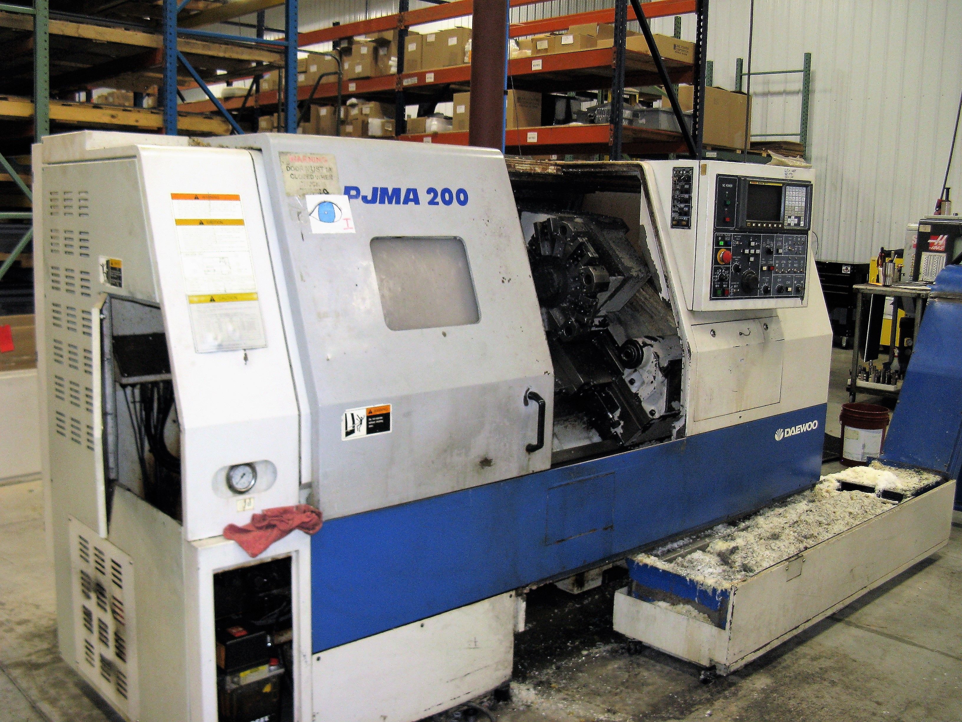 Used DAEWOO PUMA 200 CNC Lathe 255