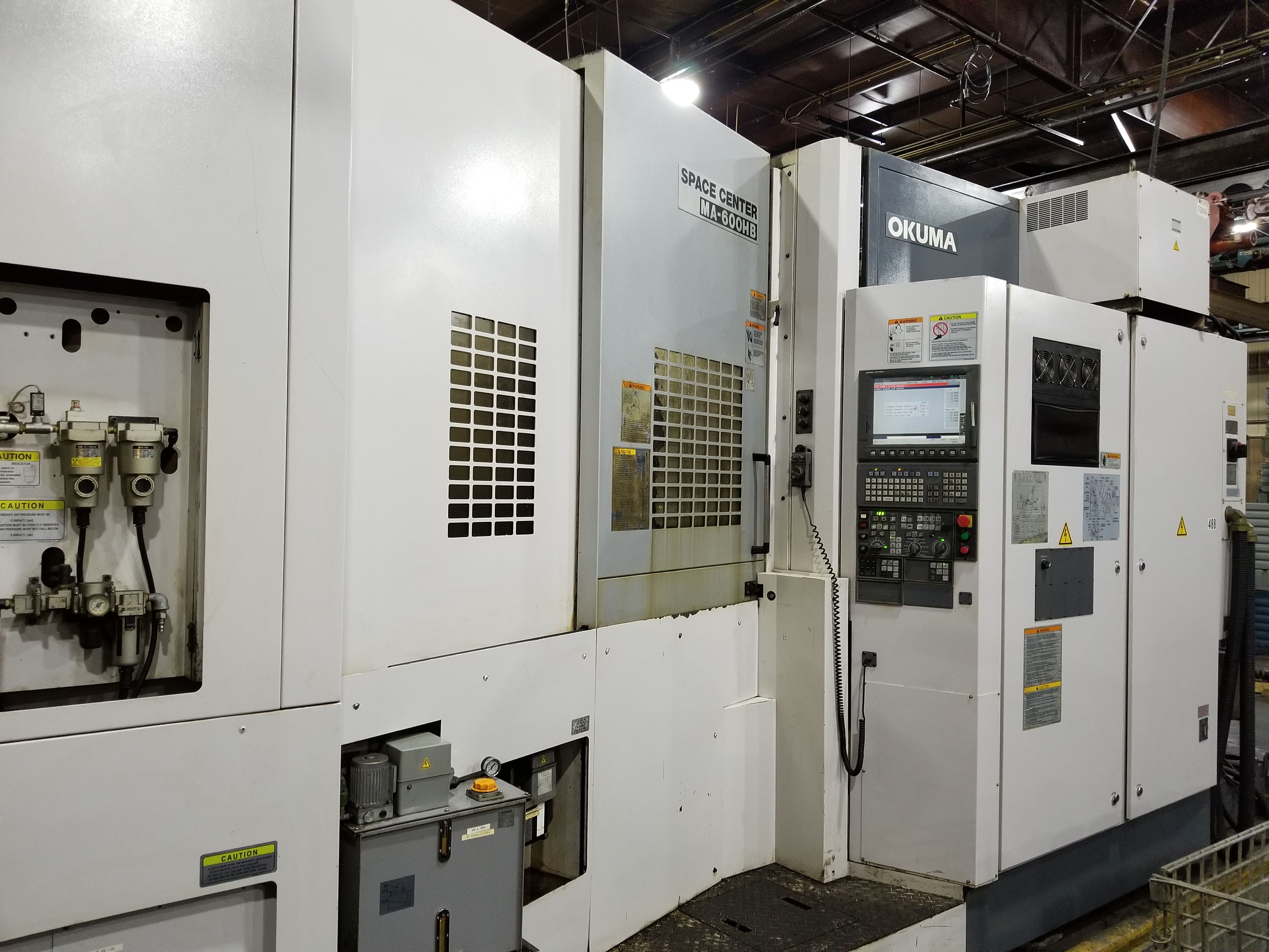 Used OKUMA MA600HB Horizontal Machining Center | CNCMachines.com