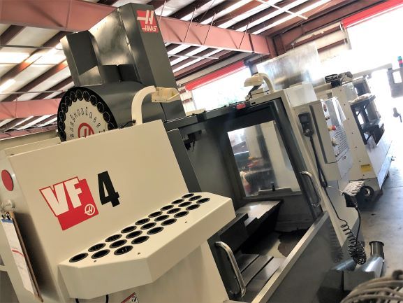 Used HAAS VF4 Vertical Machining Center 248