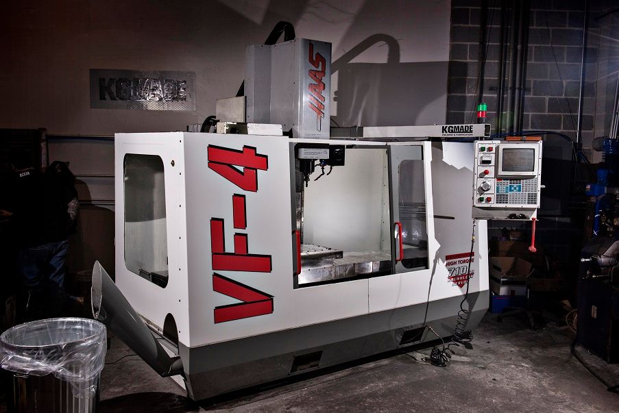 Used HAAS VF4 Vertical Machining Center 3641