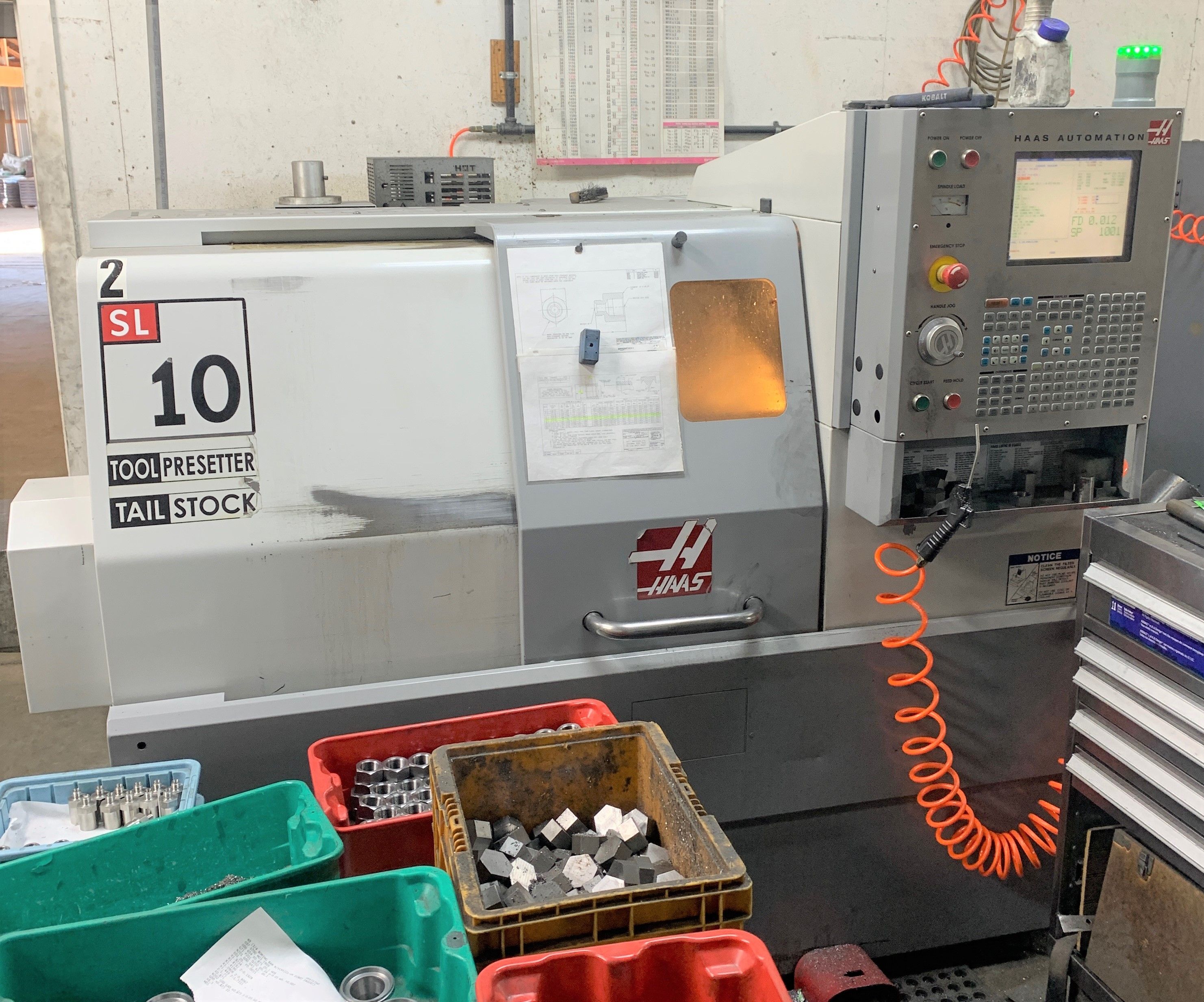 Used HAAS SL10 CNC Lathe 3589