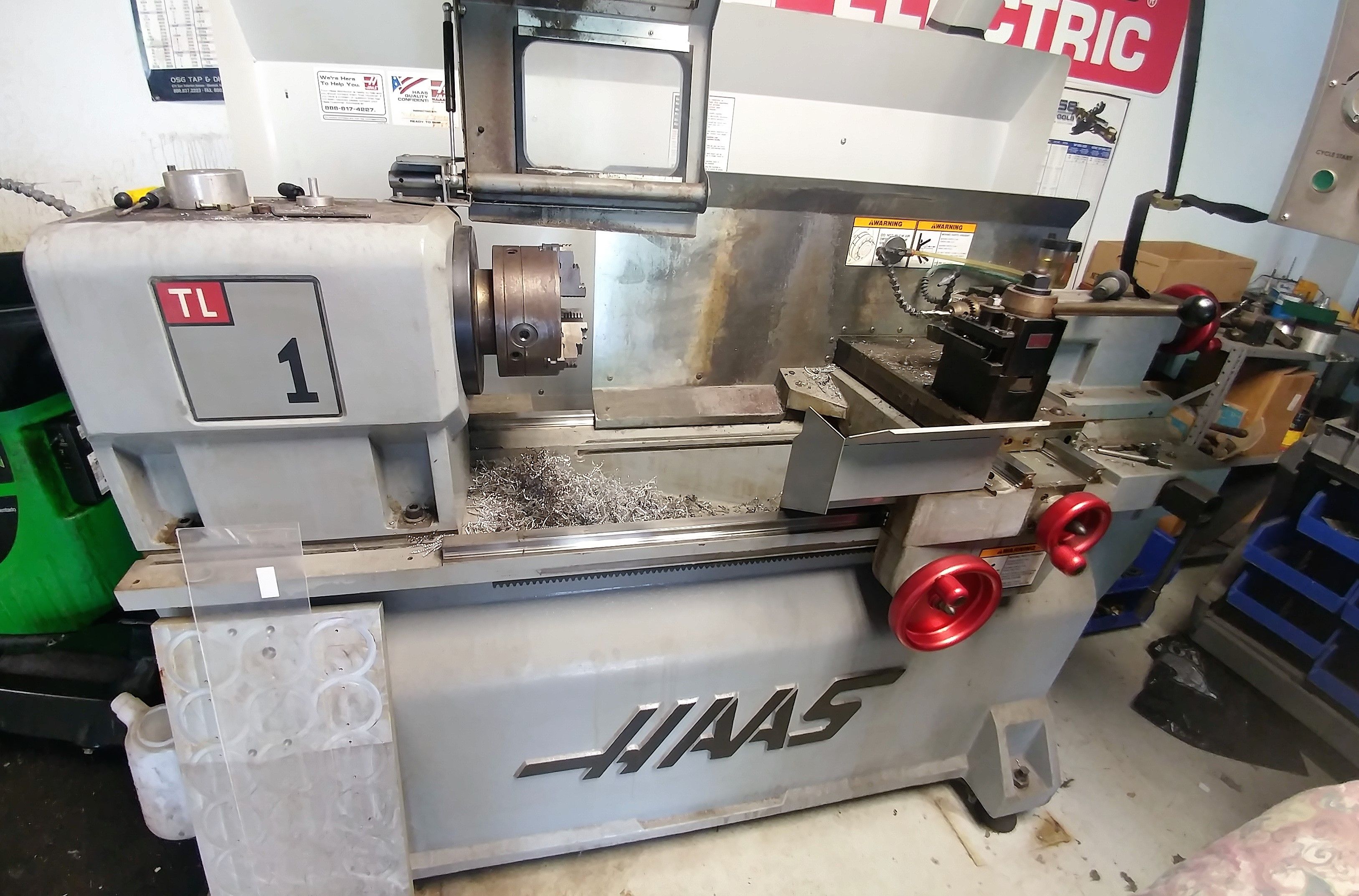 Used HAAS TL1 CNC Lathe 3611