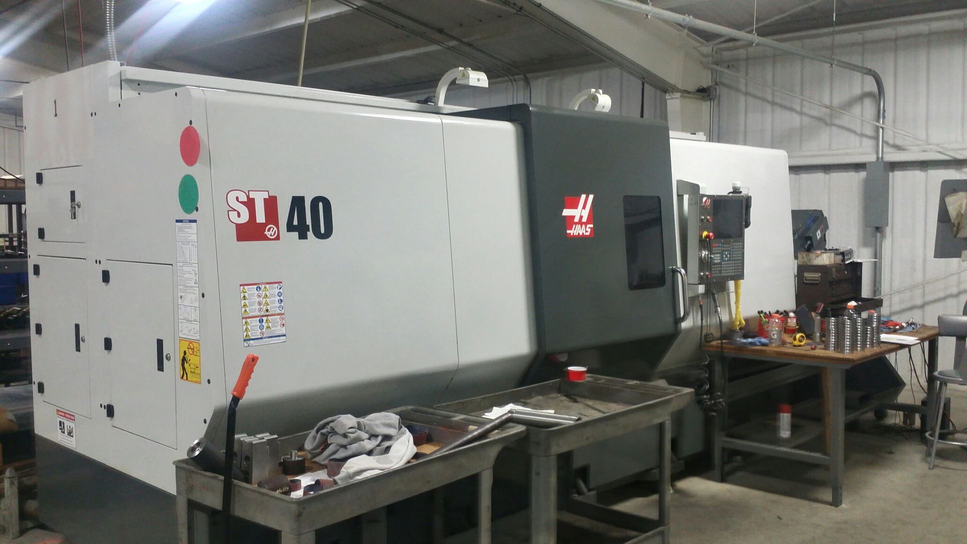 Used HAAS ST40 CNC Lathe 3607