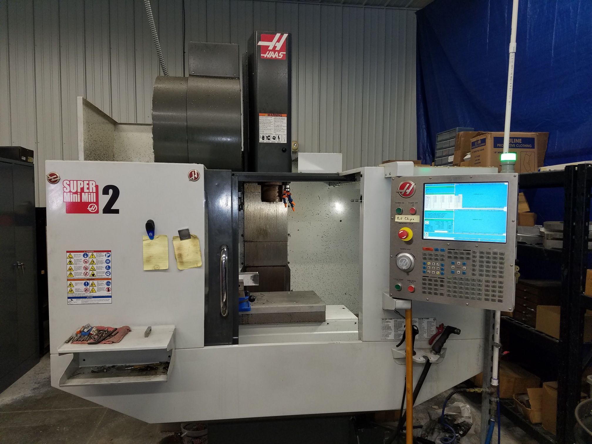 Used HAAS SUPER MINI MILL 2 Vertical Machining Center 3700