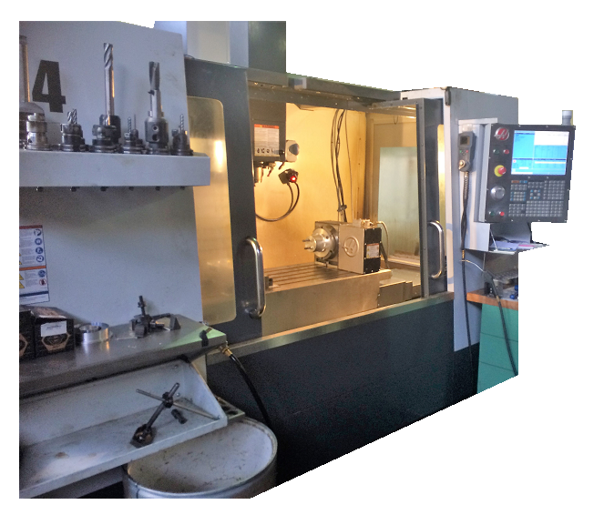 Used HAAS VF4 Vertical Machining Center 3619