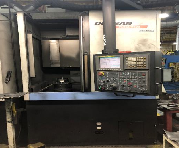 Used DOOSAN PUMA V400 CNC Lathe 3562