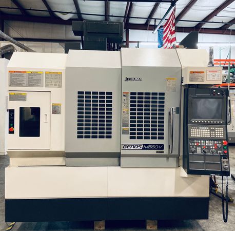 Used OKUMA GENOS M560V Vertical Machining Center #3485
