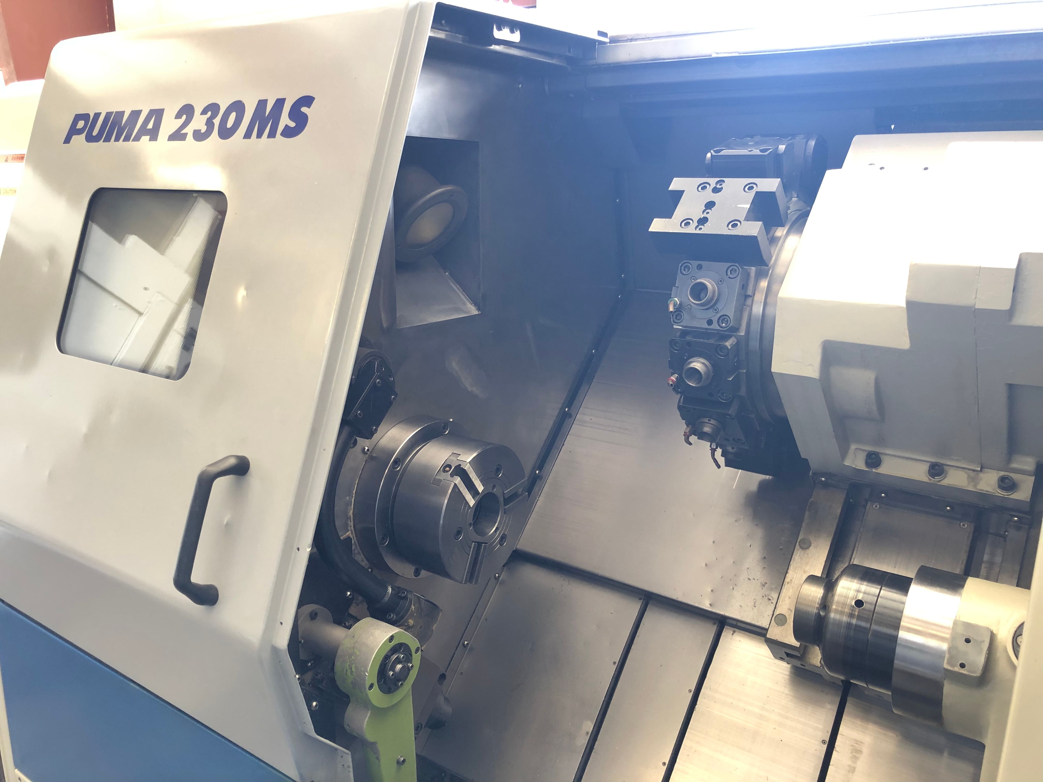 Used DAEWOO PUMA 230MS CNC Lathe 72