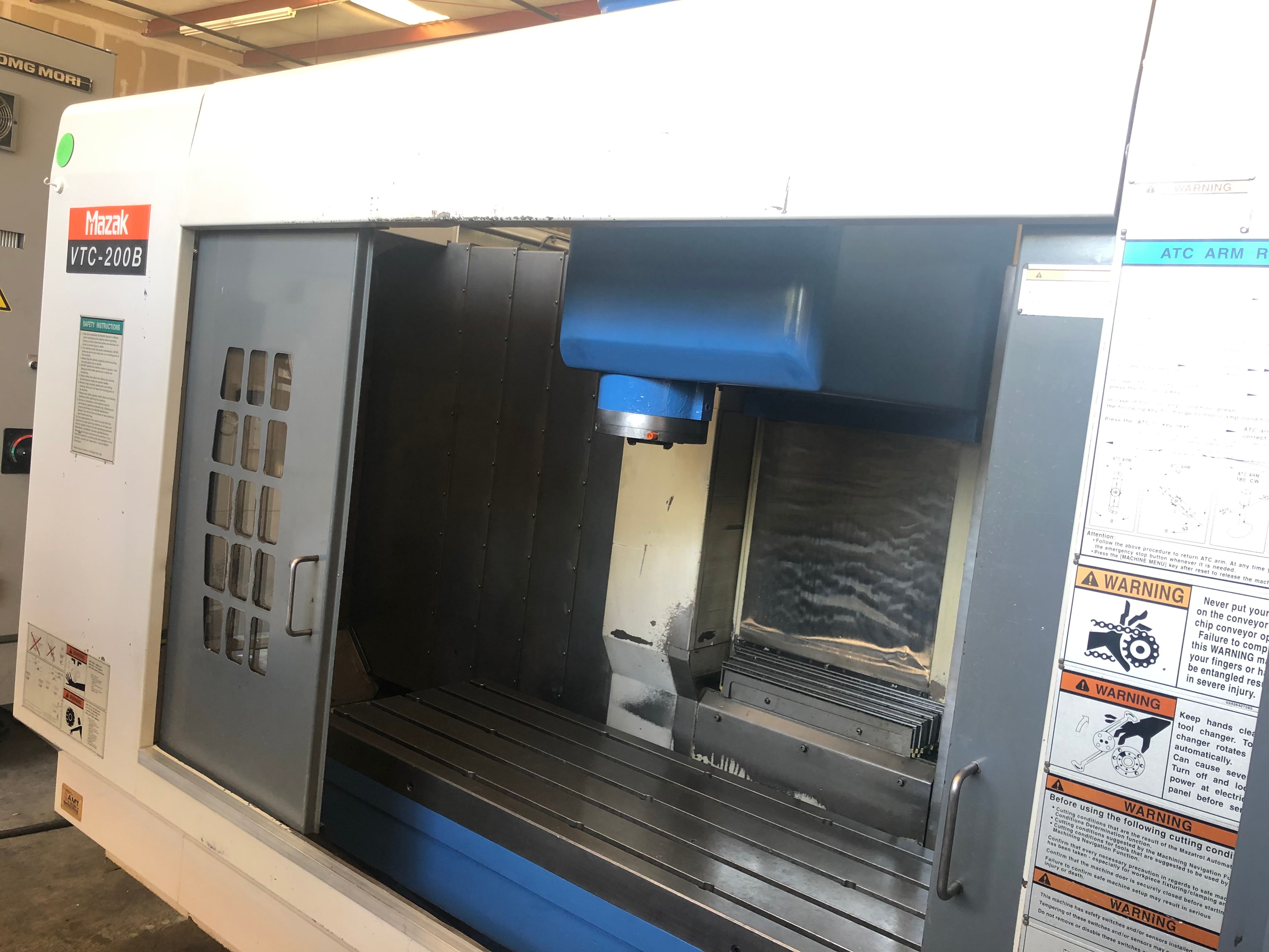 Used MAZAK VTC200B Vertical Machining Center 3416