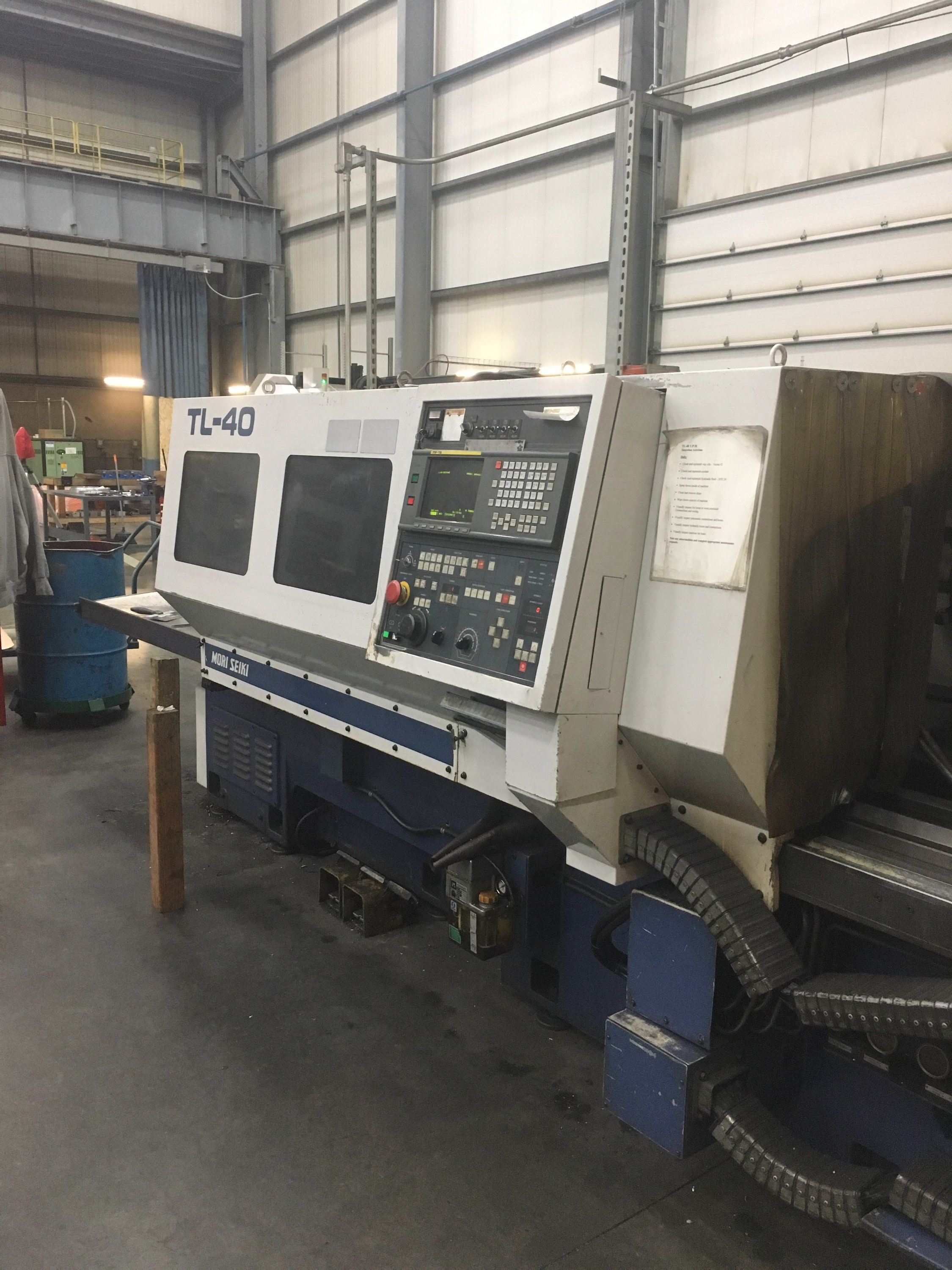 Used MORI SEIKI TL40 CNC Lathe 3487