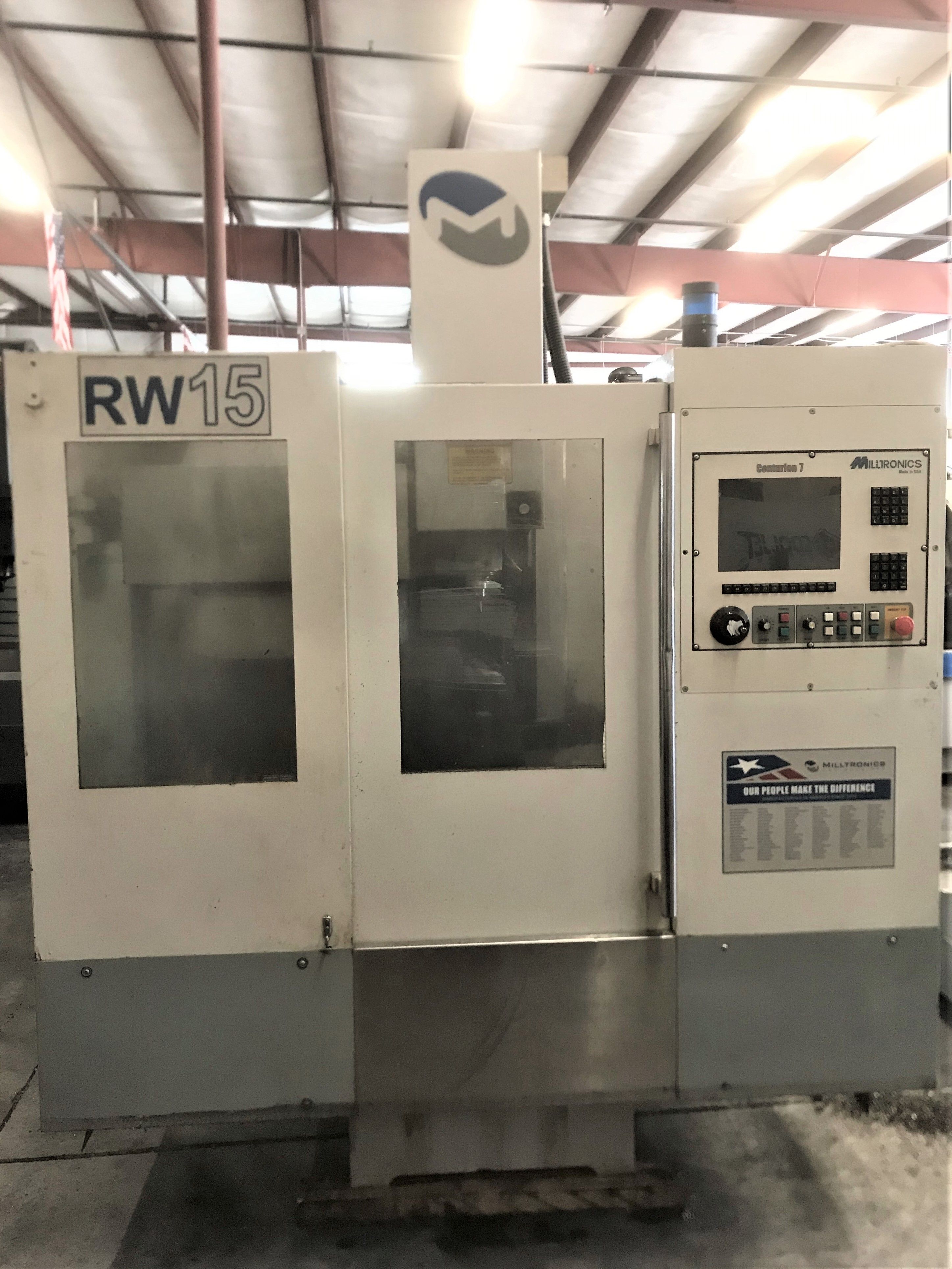 Used MILLTRONICS RW15 Vertical Machining Center | CNCMachines.com