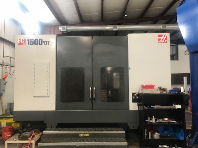 Used HAAS EC1600YZT Horizontal Machining Center 3440