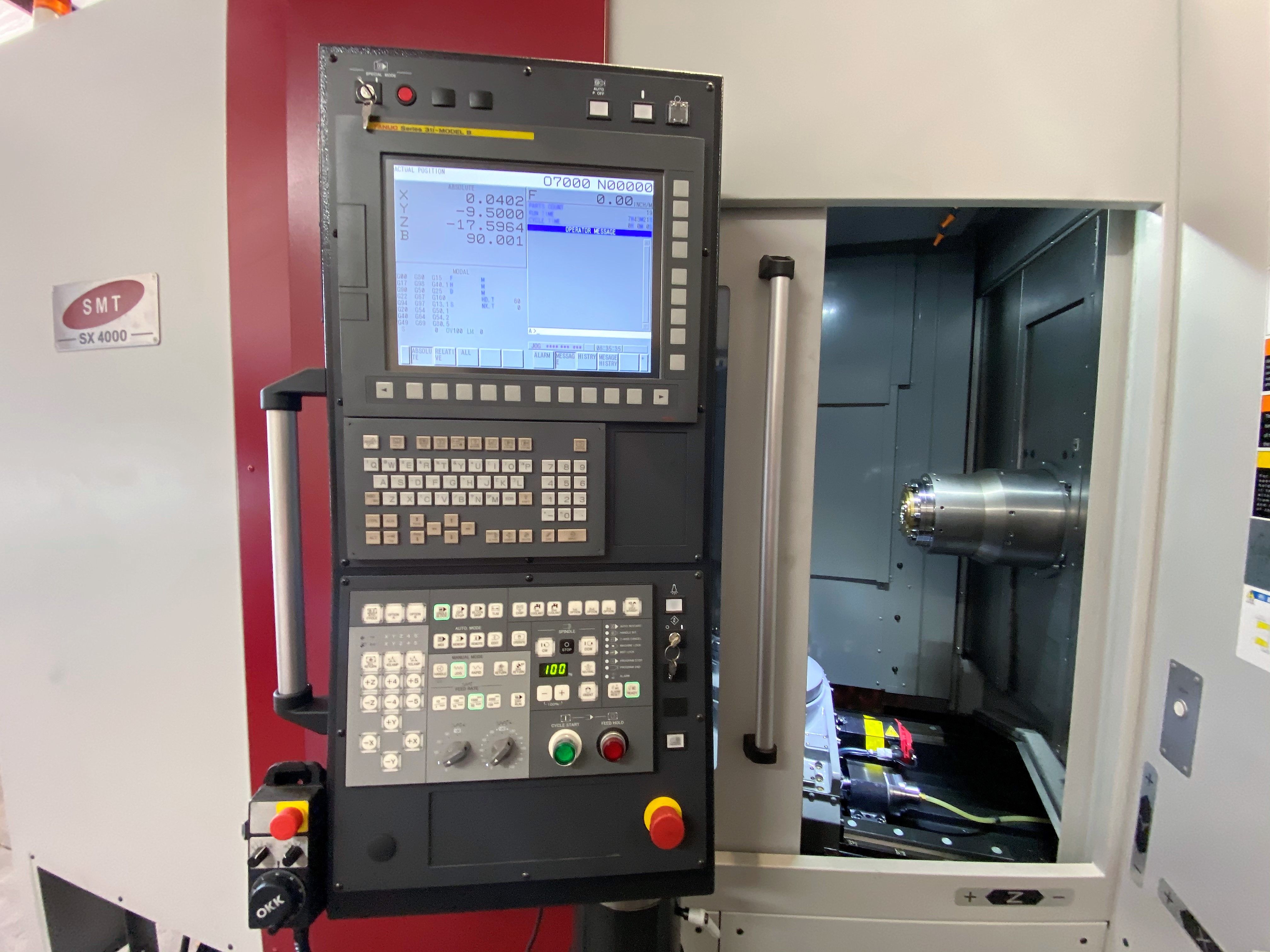 Used OKK SX4000 Horizontal Machining Center 3867