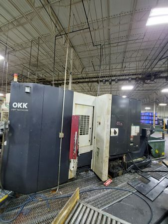 Used OKK HP500S Horizontal Machining Center 4216