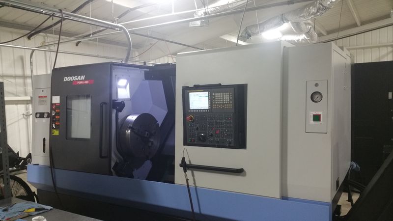 Used DOOSAN PUMA 480 CNC Lathe #4579