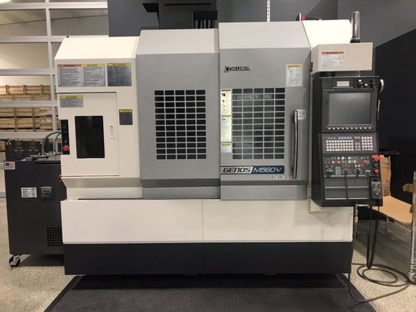 Used OKUMA GENOS M560V Vertical Machining Center 4581