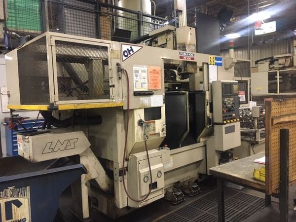 Used OKUMA 2SP 25H CNC Lathe 3799