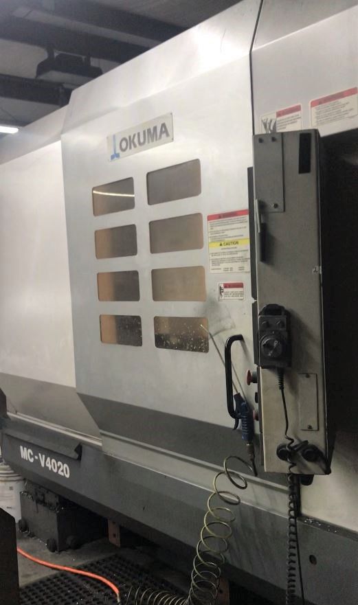 Used OKUMA MCV4020 Vertical Machining Center 3842