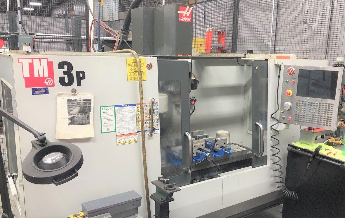 Used HAAS TM3P Vertical Machining Center 3808
