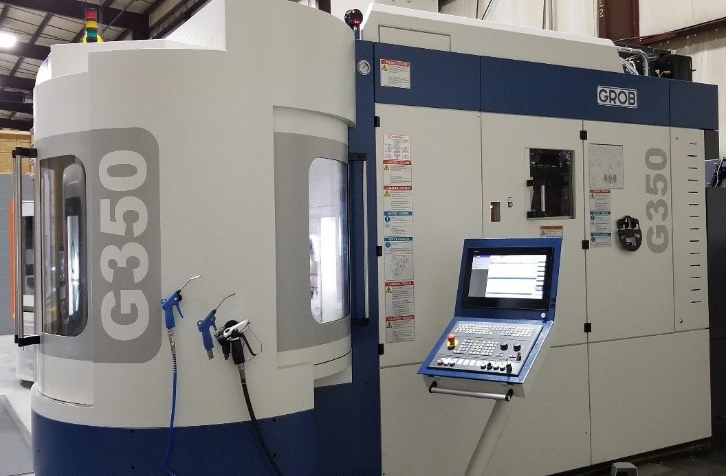 Used GROB G350 Horizontal Machining Center 3801