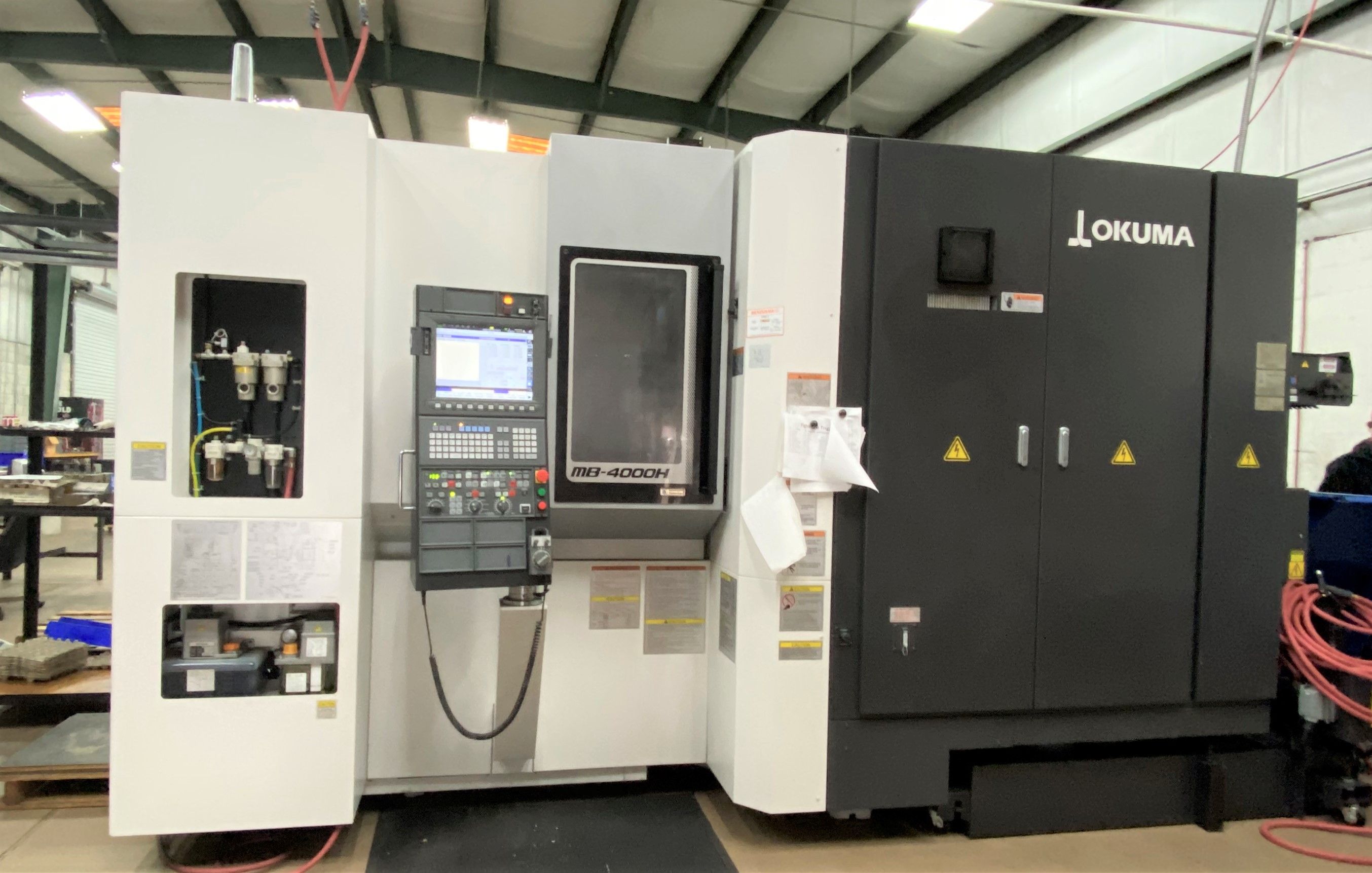 Used OKUMA MB4000H Horizontal Machining Center 3820