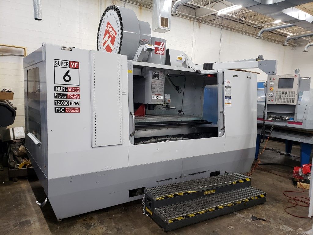 Used HAAS VF6SS Vertical Machining Center 3770