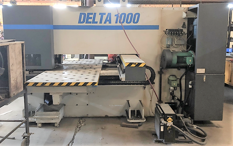 Used LVD STRIPPIT DELTA1000TK Punch Press 4084