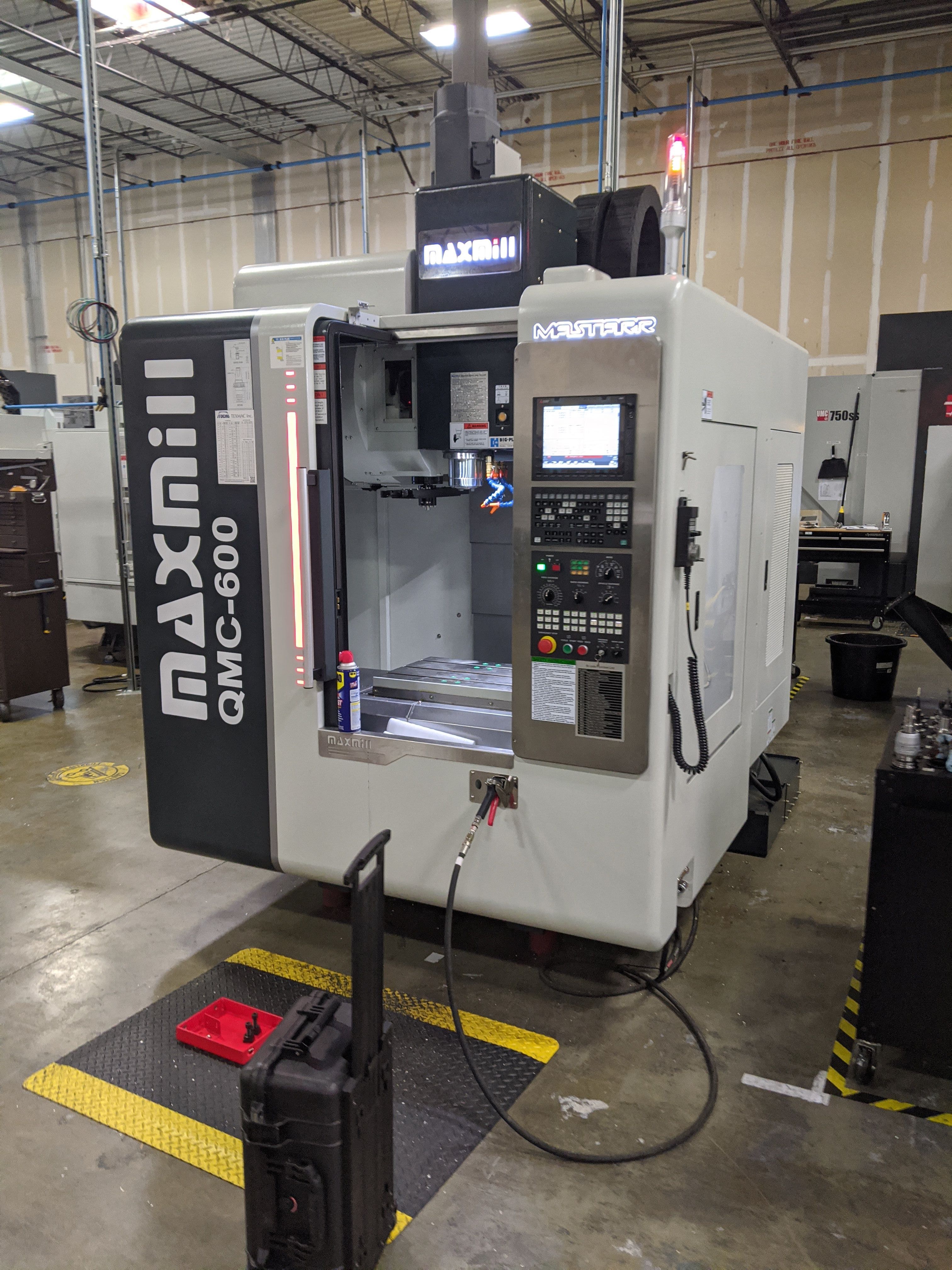 Used MAXMILL QMC600 Vertical Machining Center 4071