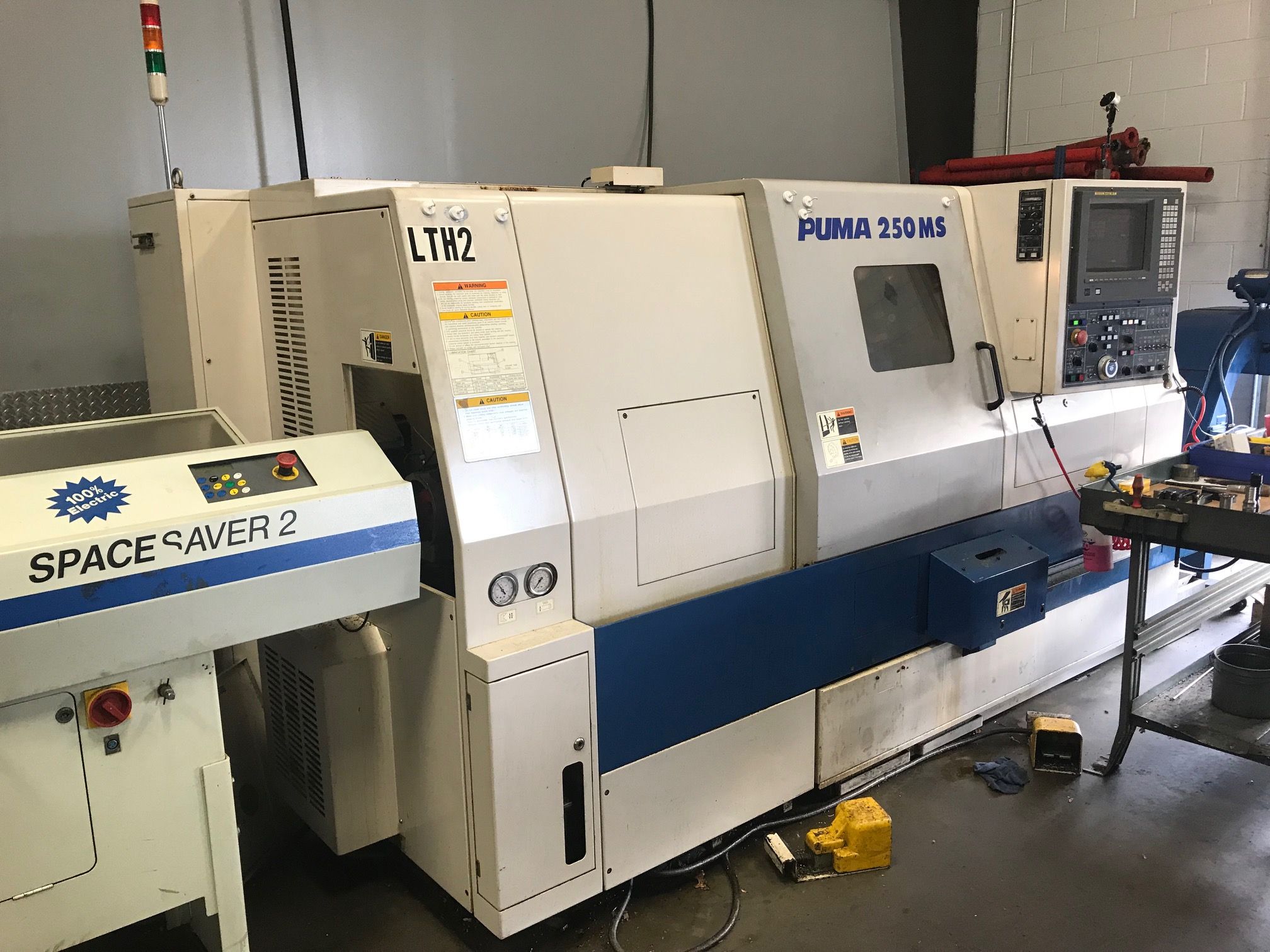 Used DAEWOO PUMA 250MS CNC Lathe 3885