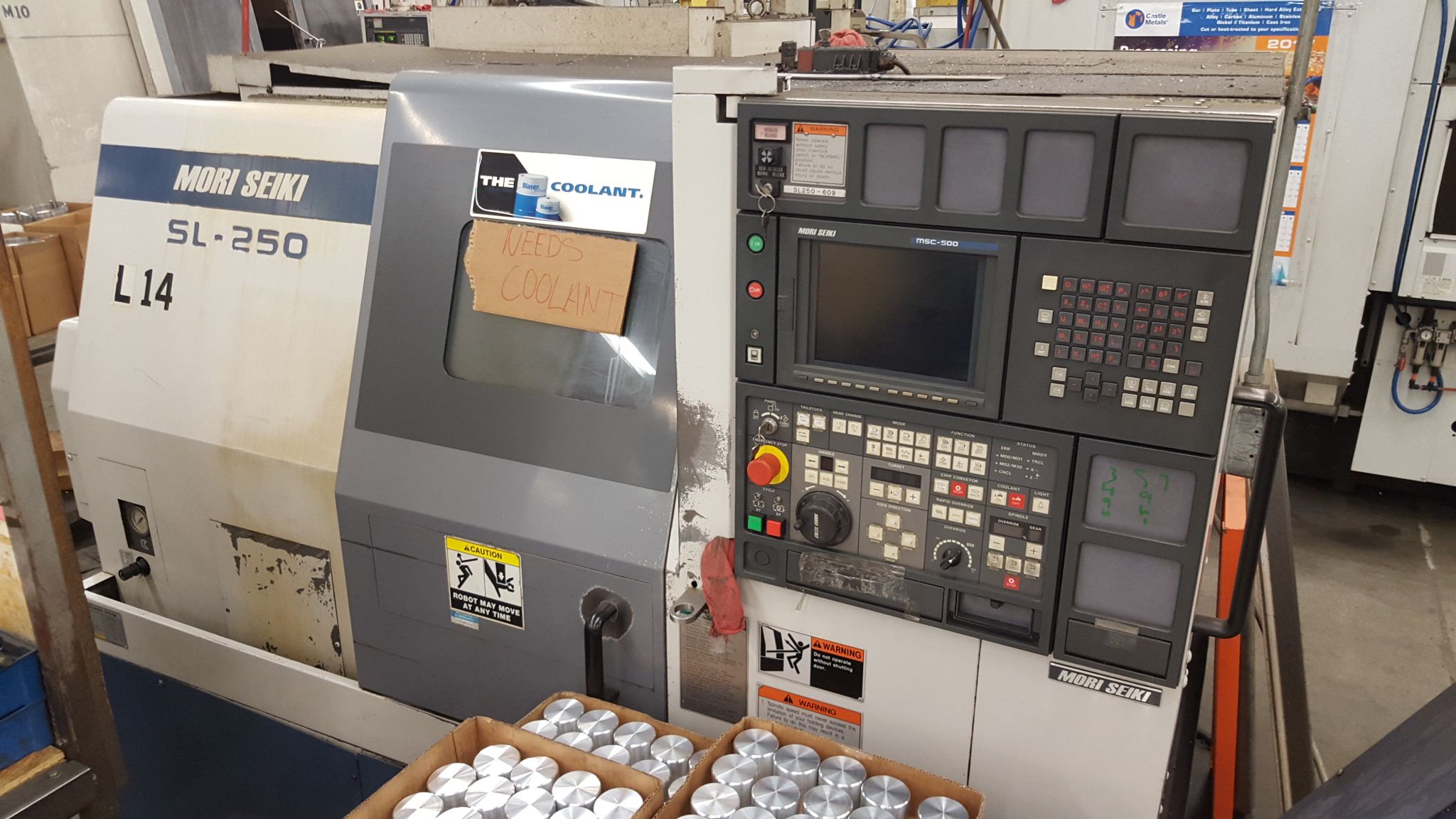 Used MORI SEIKI SL250 CNC Lathe 3863