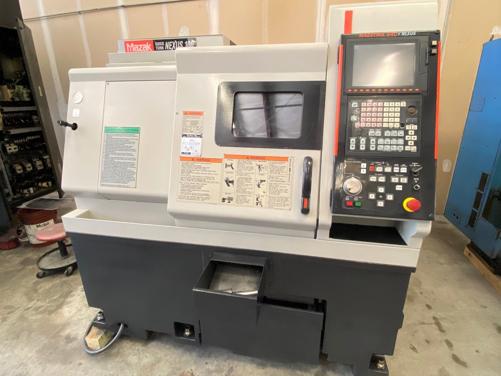 Used MAZAK QTN100 CNC Lathe 3768