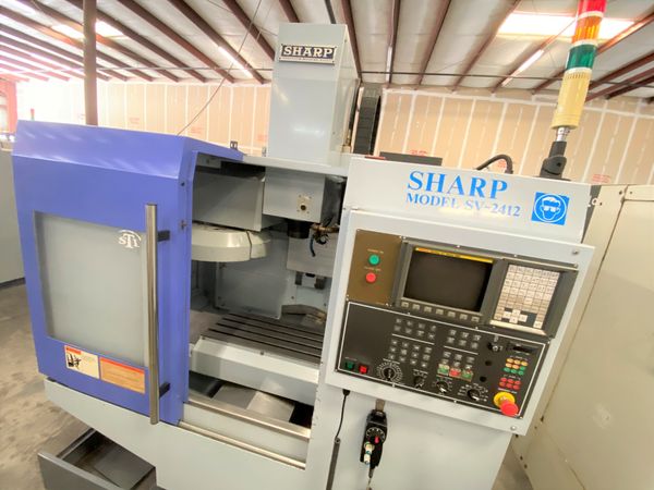 Used SHARP SV2414 Vertical Machining Center #3873