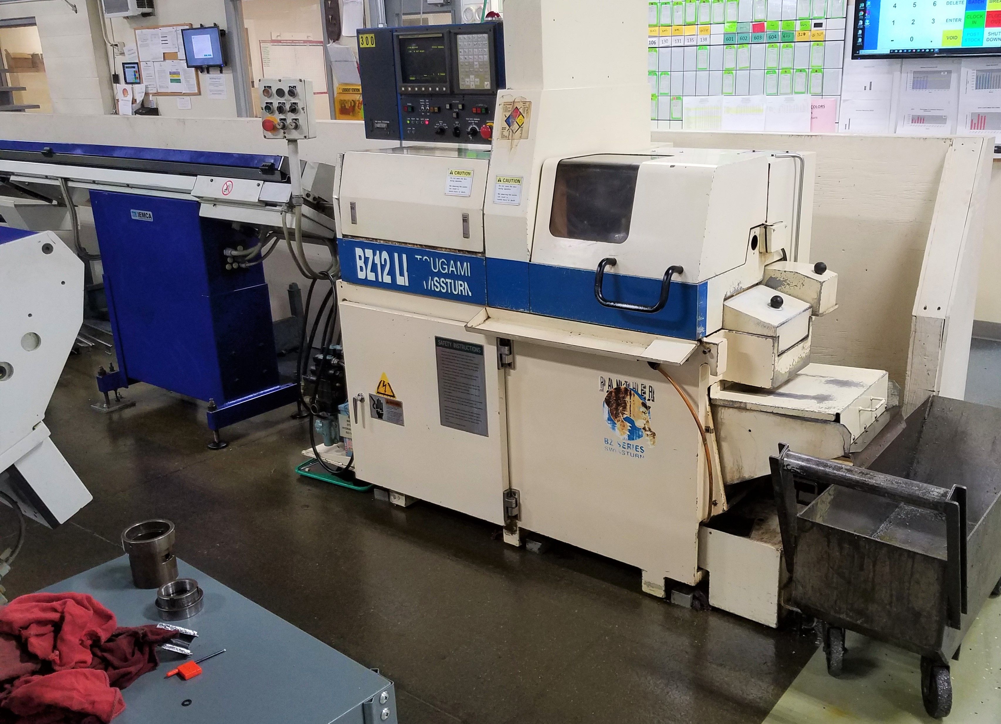 Used TSUGAMI BZ12 CNC Lathe 3888