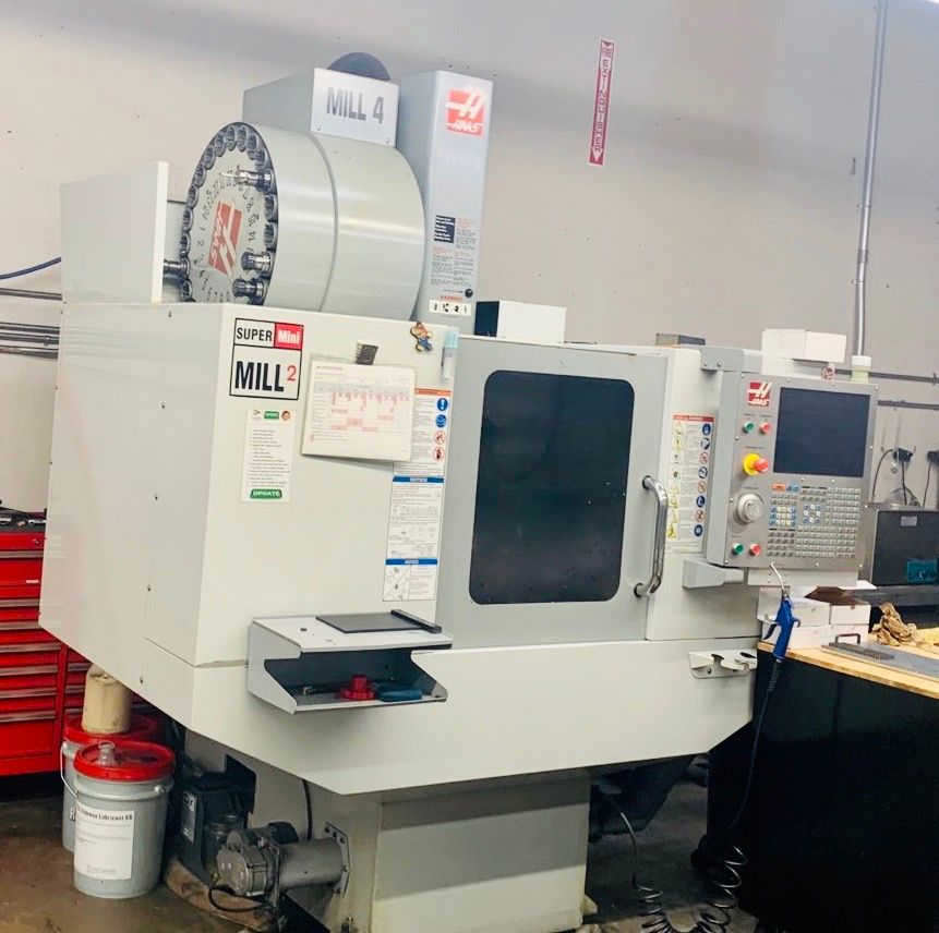 Used HAAS SUPER MINI MILL 2 Vertical Machining Center 3907