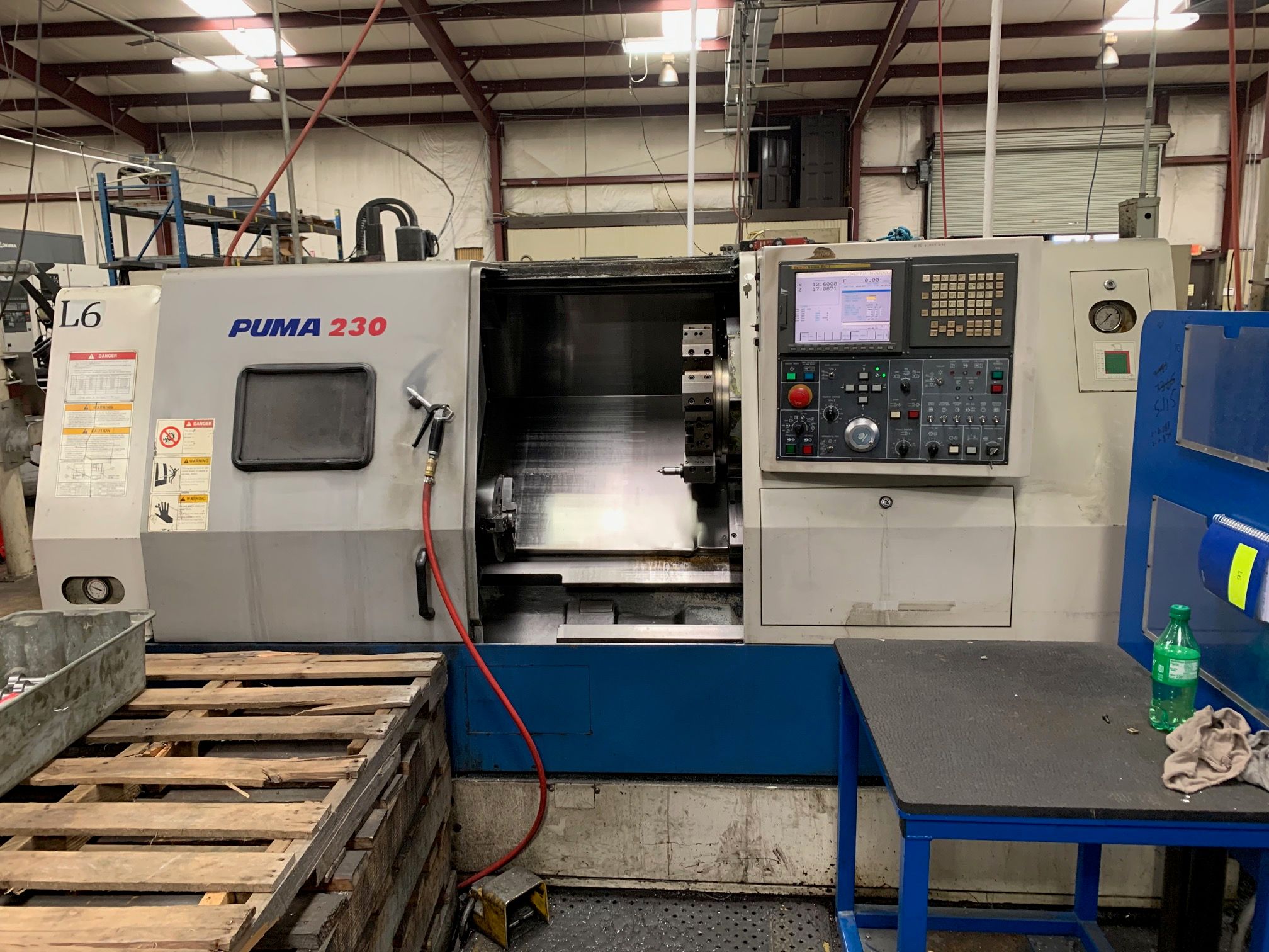 Used DAEWOO PUMA 230 CNC Lathe 4049