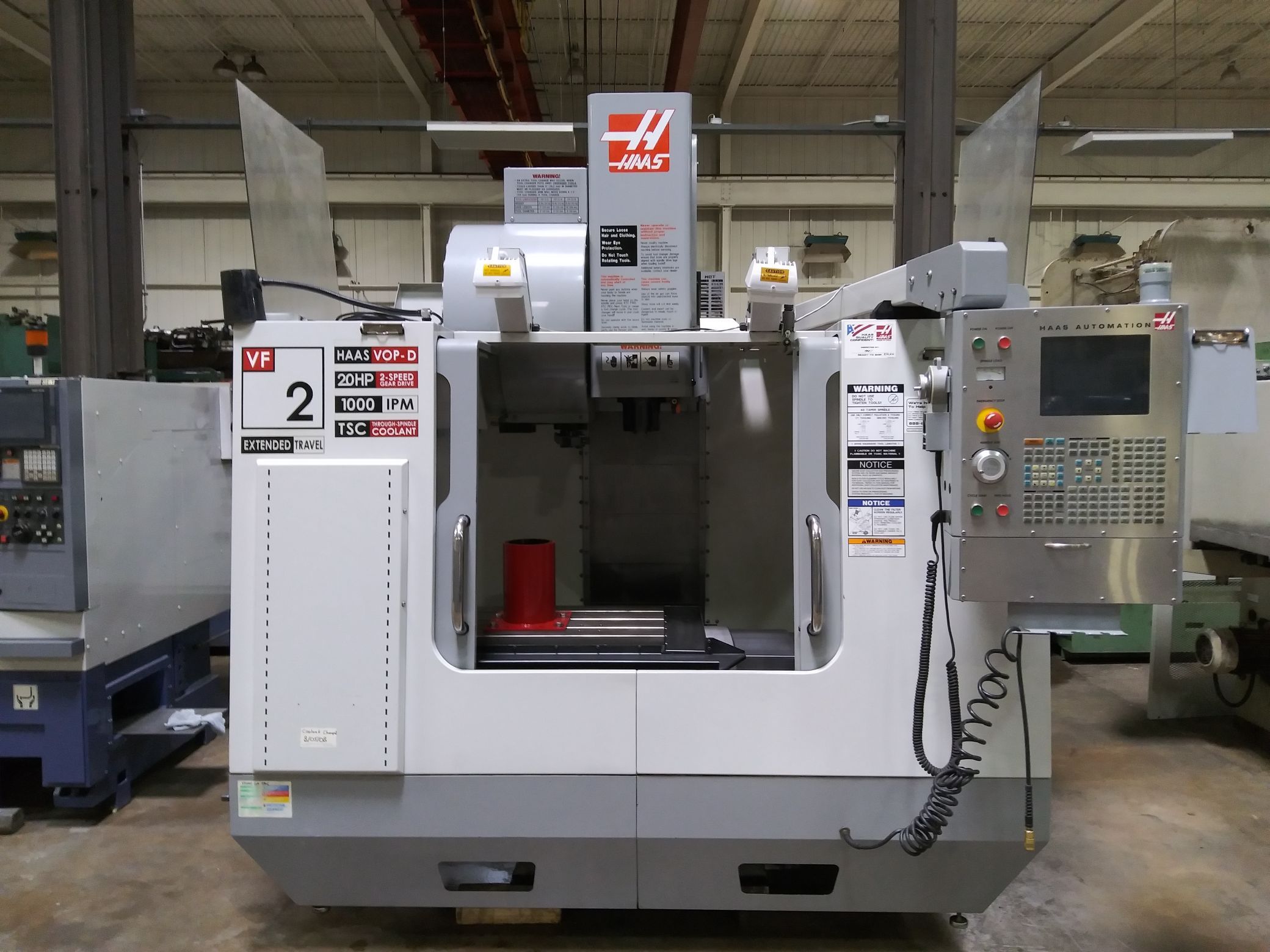 Used HAAS VF2YT Vertical Machining Center 4066