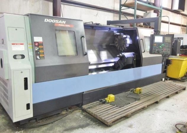 Used DOOSAN PUMA 400LC CNC Lathe 4004